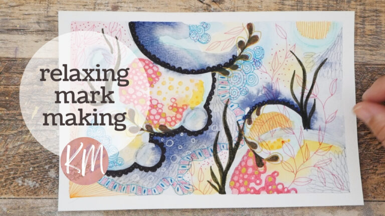 Fill Your Blank Page with Watercolor and Easy Doodle Patterns – Master ...